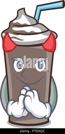Devil ice chocolate mascot cartoon Stock Vector Image & Art - Alamy