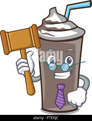 With ice cream hammer character cartoon emoticon Stock Vector Image ...