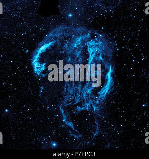 Cygnus Loop Nebula Stock Photo - Alamy