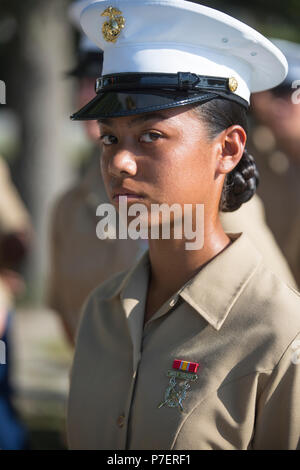 U.S. Marine Corps Sgt. Isabelle M. Anaya, has her next rank insignia ...