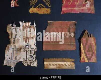 Pre-Columbian native Peruvian textiles from the Wari culture, 500 AD to ...