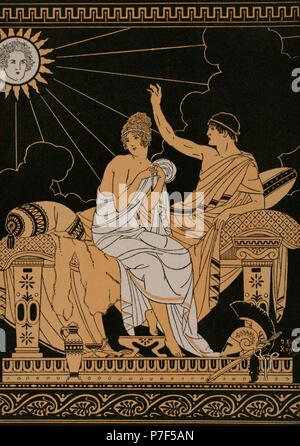 Classical Mythology. Venus, Goddess of love and Mars, God of war ...