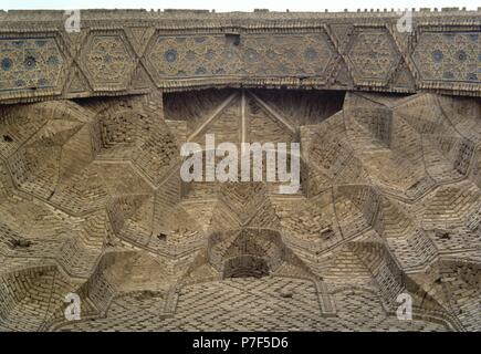 Iran. Varamin. The Masjid-I Mosque (Friday Mosque). Built in 1322 on ...