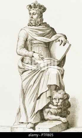 Casimir the Great, the last Polish king of the Piast dynasty, Wieliczka ...