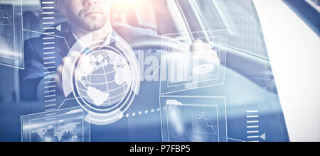 Composite image of technology interface Stock Photo - Alamy
