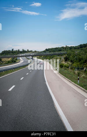 Motorway between Zagreb and Split, Croatia Stock Photo - Alamy