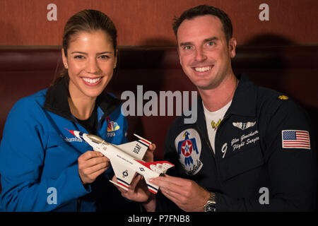 Maj. Glen Goncharow, U.S. Air Force Thunderbirds Air Demonstration ...