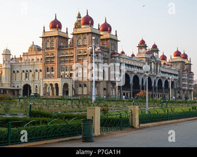 The Palace of Mysore, Mysore, Karnataka India. Official residence of ...