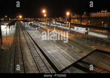 Railway station in Vierzon (France Stock Photo - Alamy