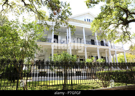 The Buckner Mansion in the Garden District of New Orleans. The mansion ...
