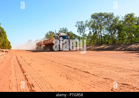 Red dust and corrugation on the remote Peninsula Development Road (PDR ...