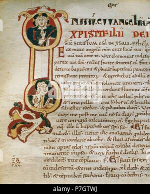 "MISSALE PARVUM". Manuscrito en pergamino de 237 folios. Tamaño: 150 x ...