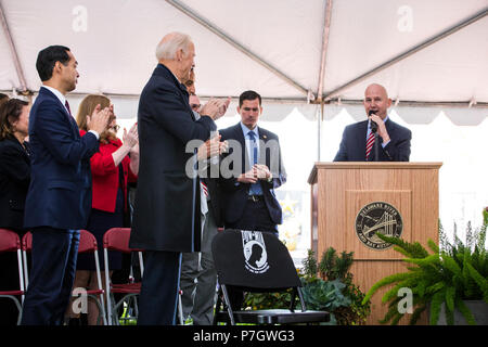 20161111-Veterans Memorial Assembly at War Memorial Plaza, New Castle ...