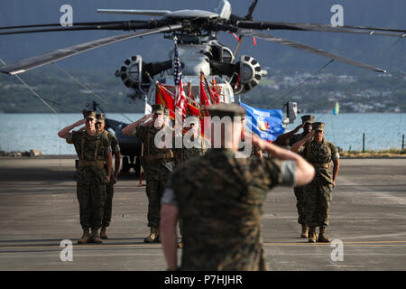 U.S. Marine Col. Christopher Patton (left) and Maj. Mark Koval (right ...