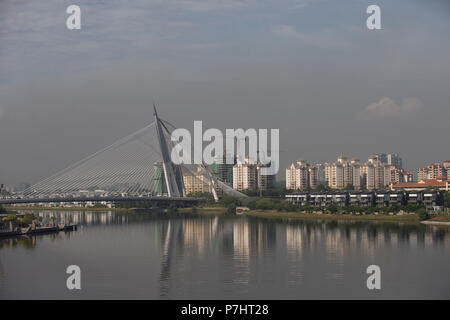 Seri Wawasan bridge at Putrajaya which lies south of Malaysia's capital ...