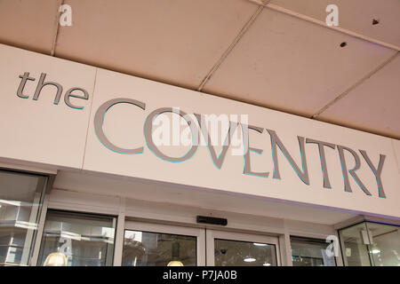The Coventry Building Society and bank in Birmingham city centre UK ...