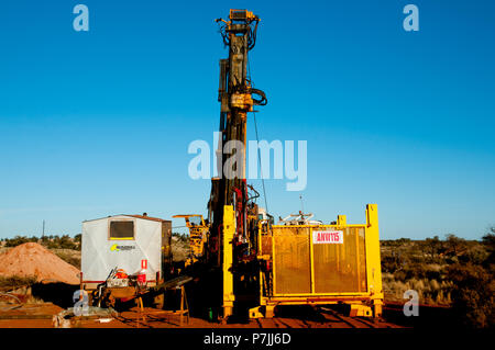 Exploration drilling in the outback by Ausdrill company founded in 1986 ...