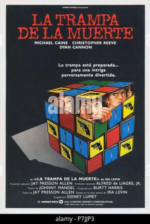 Original Film Title: DEATHTRAP. English Title: DEATHTRAP. Film Director ...