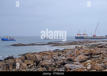 Diamond boats, Port Nolloth, South Africa Stock Photo - Alamy