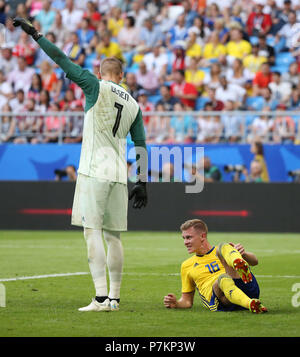 Emil Krafth of Sweden during the FIFA World Cup 2022, Qualifiers Group ...