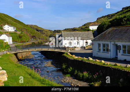 River Valency, Boscastle, Cornwall, England Stock Photo - Alamy