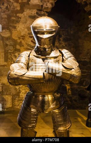 England, London, Tower of London, The White Tower, Display of Armour ...