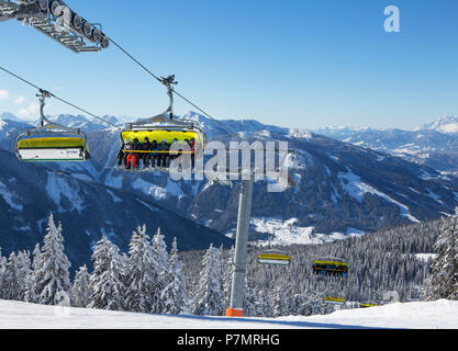 Austria, Styria, Liezen district, Schladming, Gleiming, Reiteralm ...
