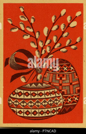 04. Old Russian Easter Postcard Stock Photo - Alamy