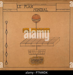 Français : Planche de l'Encyclopaedia Universalis Mundaneum . 1914 103 ...