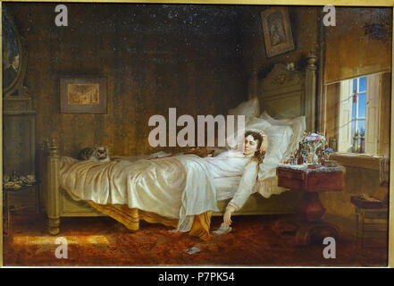 Edward Lamson Henry - The Invalid Stock Photo - Alamy