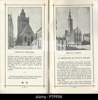 Esperanto: Gvidlibreto por Turistoj en Bruo . 1910 5 1910 Gvidlibreto ...