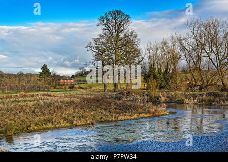 Countryside scenes at Burghill, a village in Herefordshire, England ...