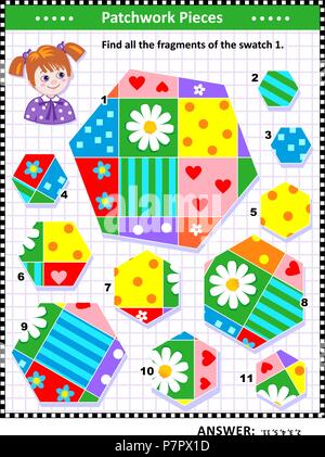 IQ and spatial skills training educational math puzzle: Find the top ...