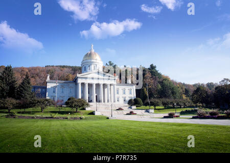 State Capital Building in Montpelier Vermont USA Stock Photo - Alamy