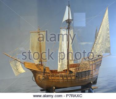 Caravel - 15th century. Ship used by pirates. (Jurien de la Graviere ...