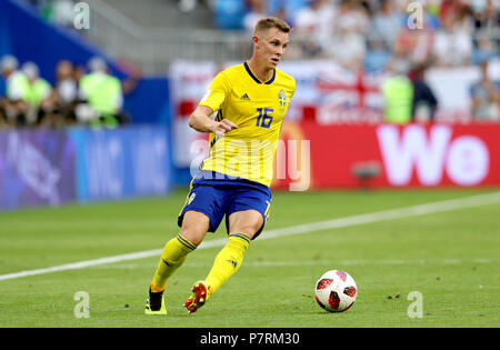 Emil Krafth of Sweden during the FIFA World Cup 2022, Qualifiers Group ...
