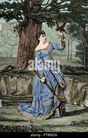 Empress Matilda (1102 – 1167), also known as the Empress Maud was the ...