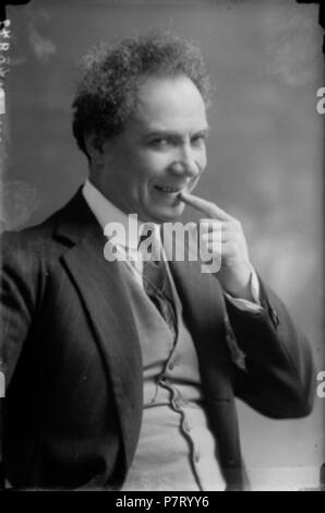 Portrait of Italian silent film actor Luciano Molinari, 1920s Stock ...