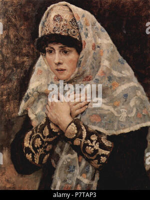 'Boyaryna Morozova' is a historical painting by V. Surikov. The sketch ...