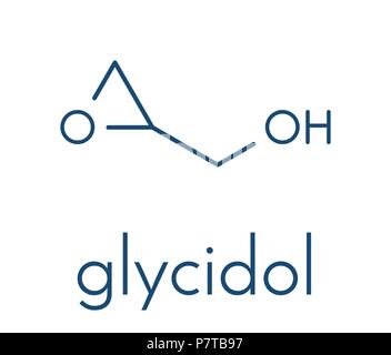 Glycidol molecule. Skeletal formula Stock Vector Image & Art - Alamy