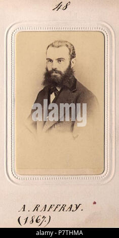 Français : Portrait d'Achille Raffray (SEF) . 5 February 2018 ...