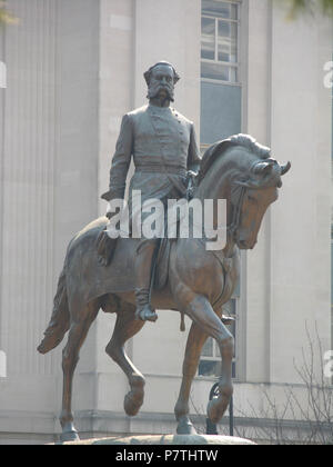 Statue of Wade Hampton (lawn of the South Carolina Statehouse Stock ...