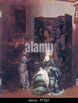Chopin 1873 by Albert von Keller Stock Photo - Alamy