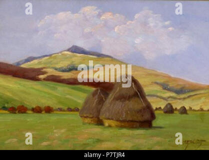 Arthur Mendel Peisaj muntos cu capite Stock Photo - Alamy