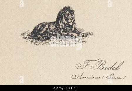 Carte de visite Bidel Stock Photo - Alamy