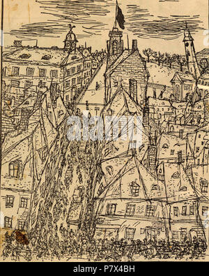 Drawing from the Theresienstadt ghetto . between 1941 and 1944 203 In ...
