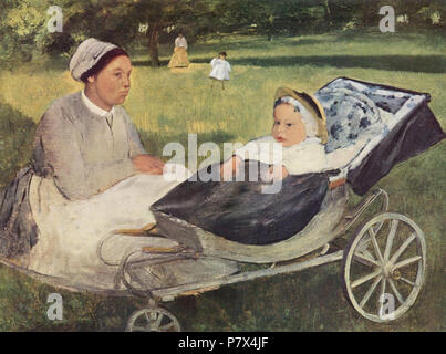 Hilaire Germain Edgar Degas. Henri Degas and His Niece Lucie Degas (The ...