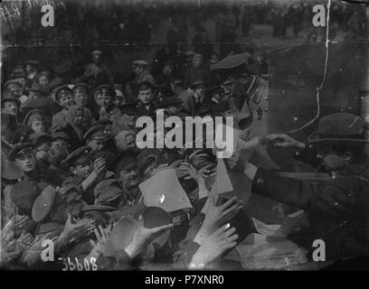 Distribution of leaflets in the days of the February Revolution on ...
