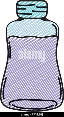 doodle delicious healthy juice mason background Stock Vector Image ...