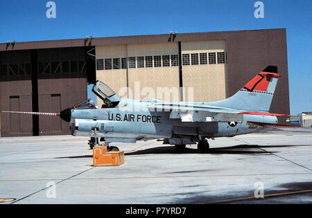 445th Flight Test Squadron YA-7F Corsair II 71-0344 Stock Photo - Alamy